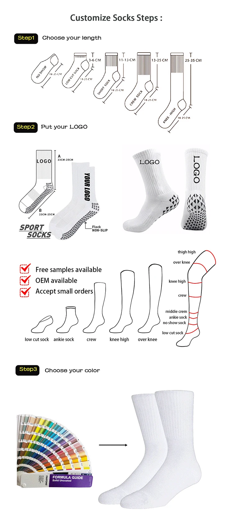 Abarana White Color Customizable Logo Sport Socks| Alibaba.com