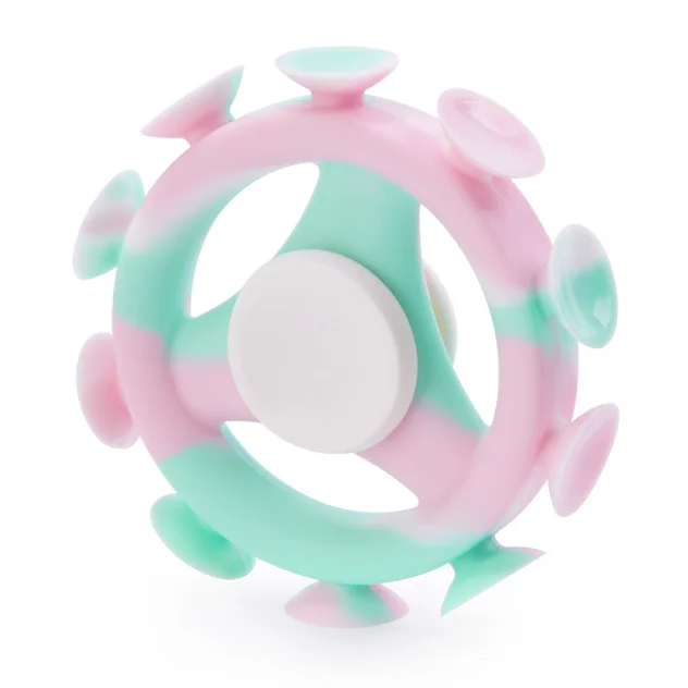 Silicone Kids Decompression Handheld Fidget Toys Suction Cup Fidget ...