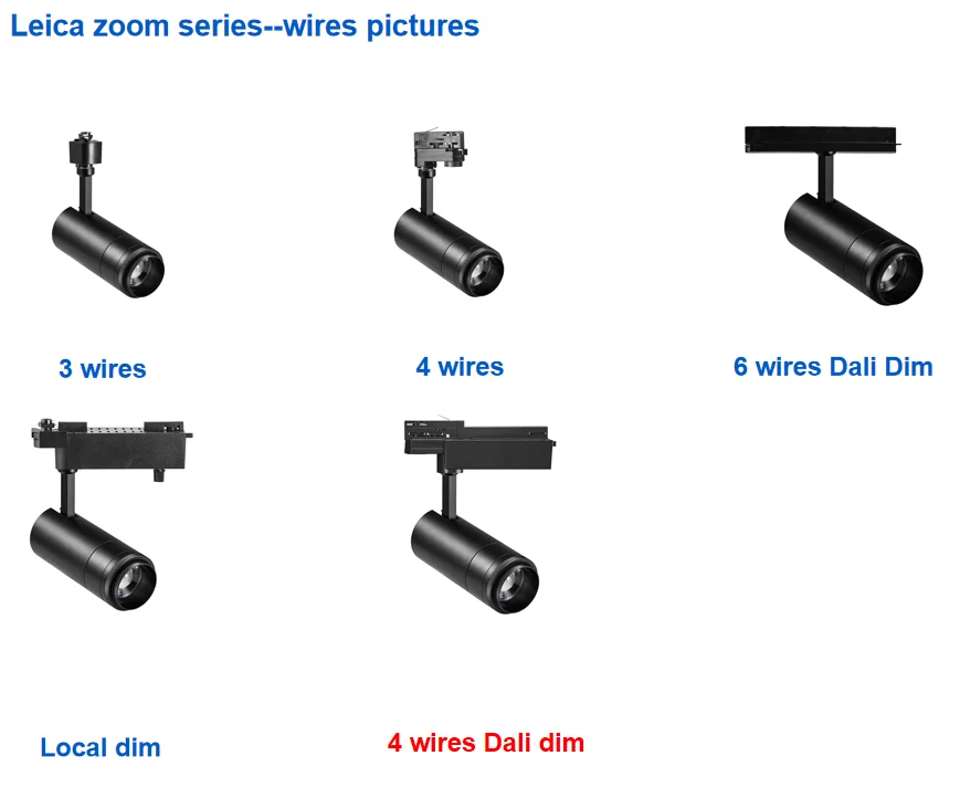 Leica Modern Led Track Light With Easy Install Unique Aluminum Housing ...
