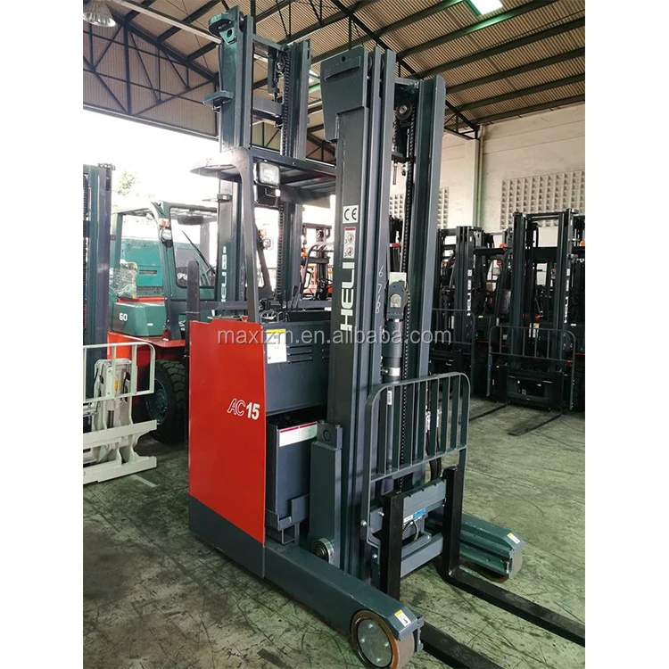 China Heli 4 Way Electric Sideloader Reach Truck Pallet Stacker 6m ...