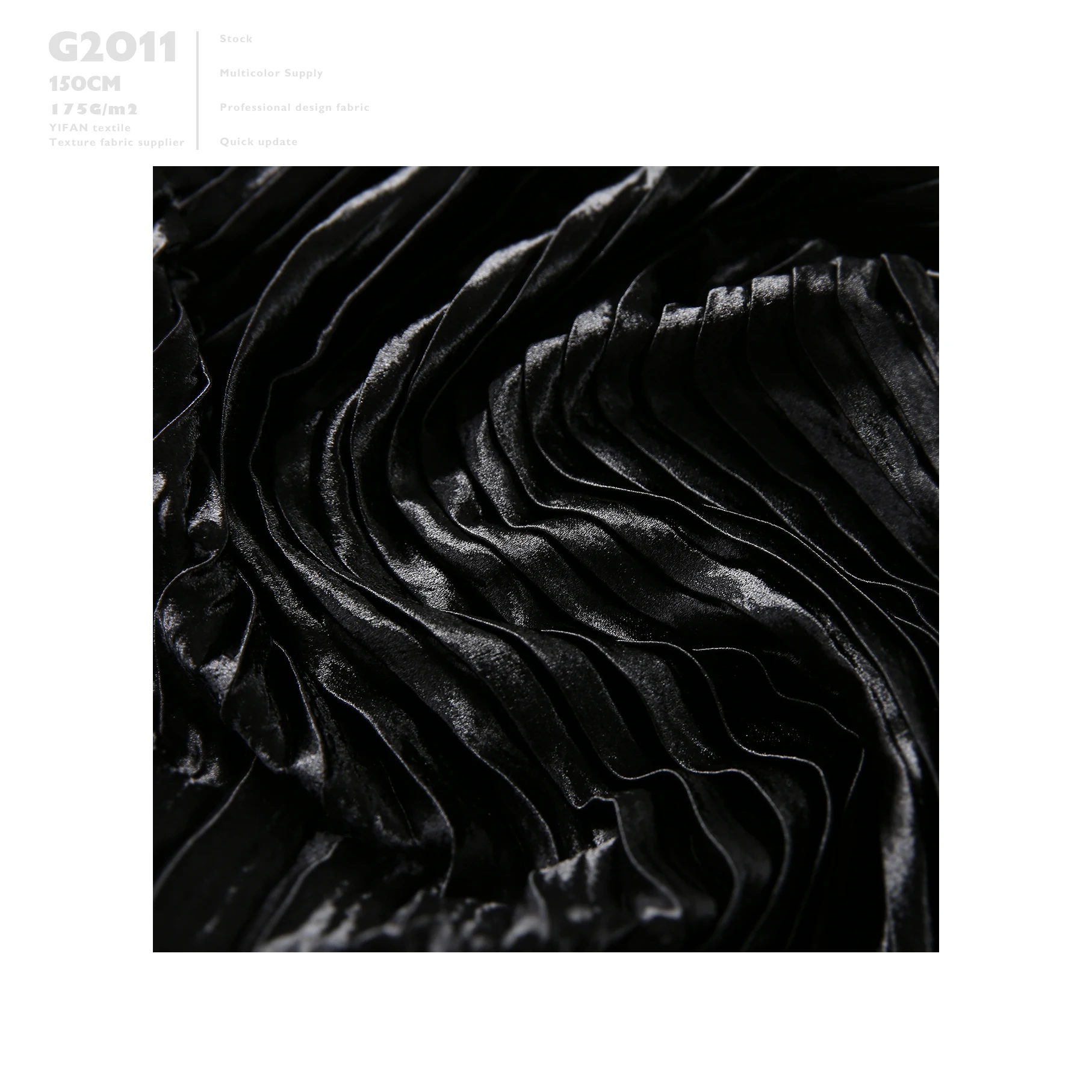 Liquid Luster,Accordion Rows,Pressed Pleats,Designer Clothing Textile ...