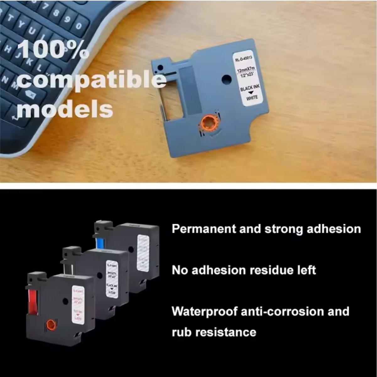 DYMO LabelManager 210D/260P/280/360D /420/450/6000/PL2000 Compatible ...