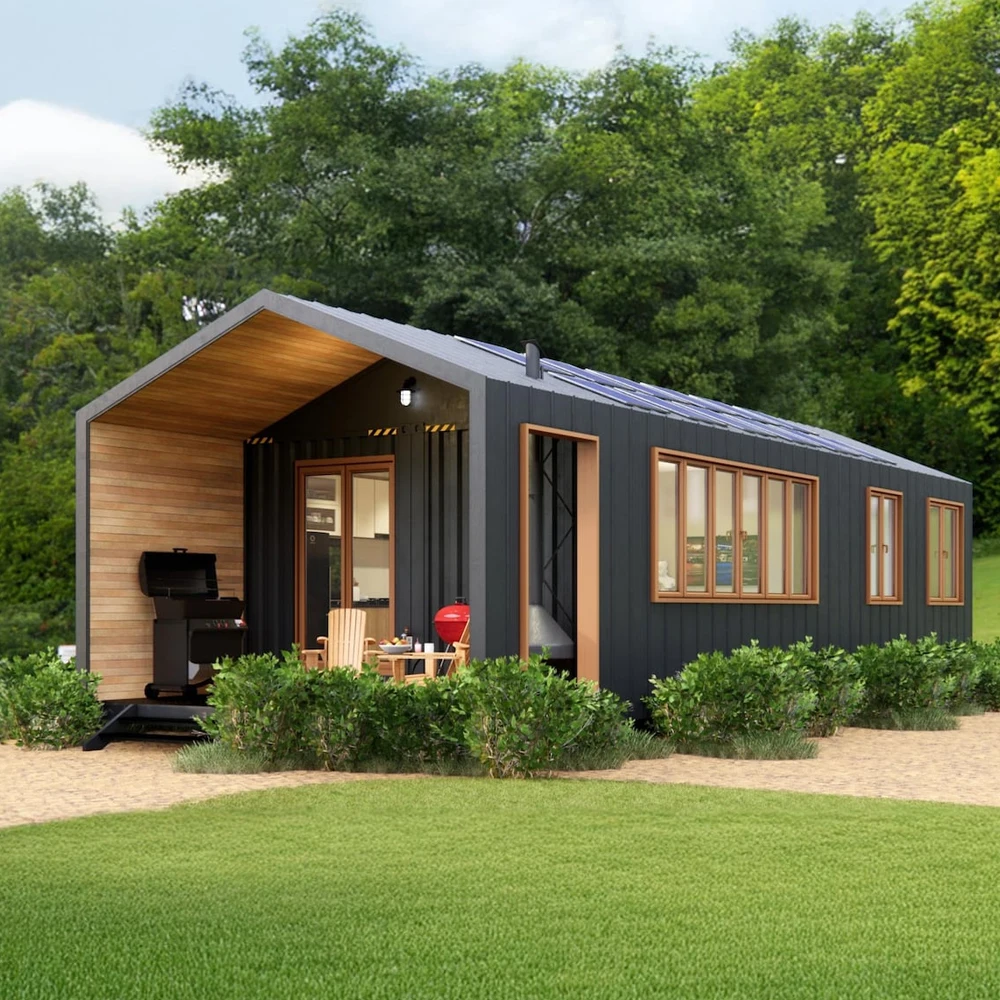 Prefabricated Holiday Home 1 Bedroom Luxury Small House Cheap Modern ...