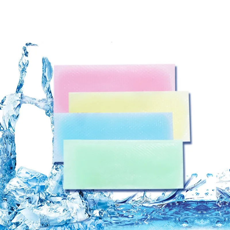 Baby Adult Physical Cooling Gel PatchCool Fever Patch Health Care ...