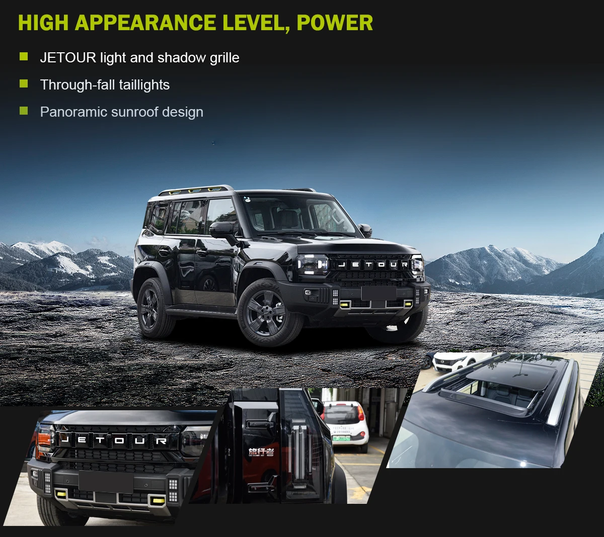 2025 Jetour T2 SUV Traveller Traveler with Turbo Gas Engine Automatic ...