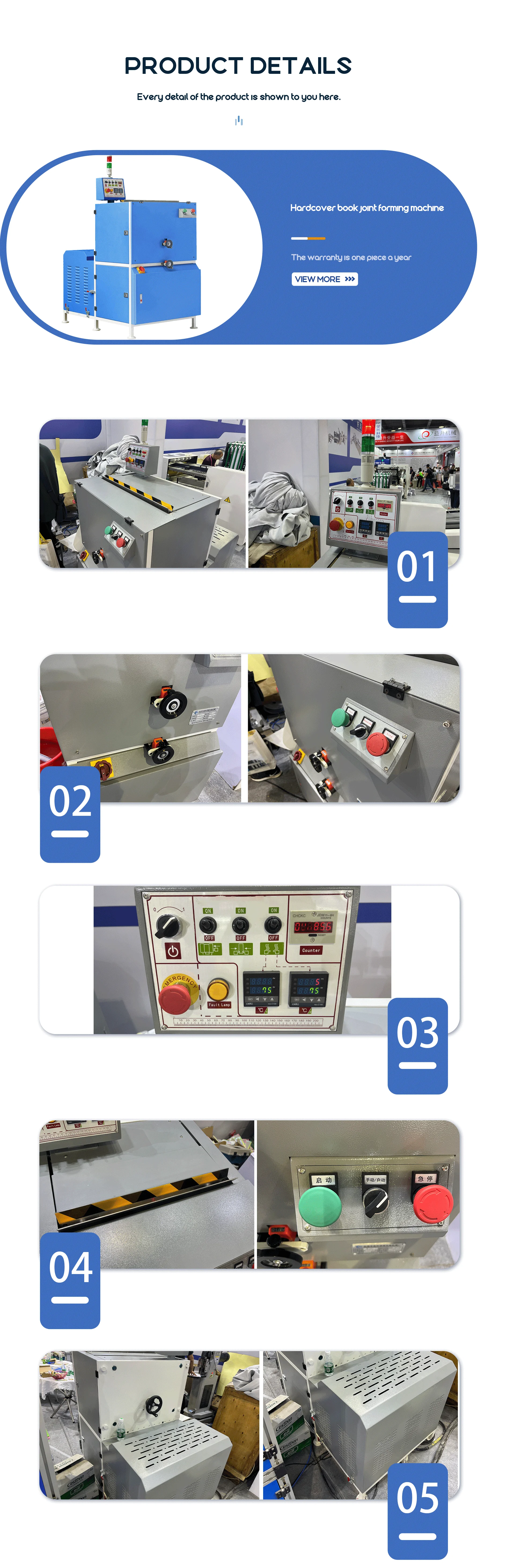 Hardcover Book Joint Forming Machine Rigid Box - Buy Hard Cover Making ...