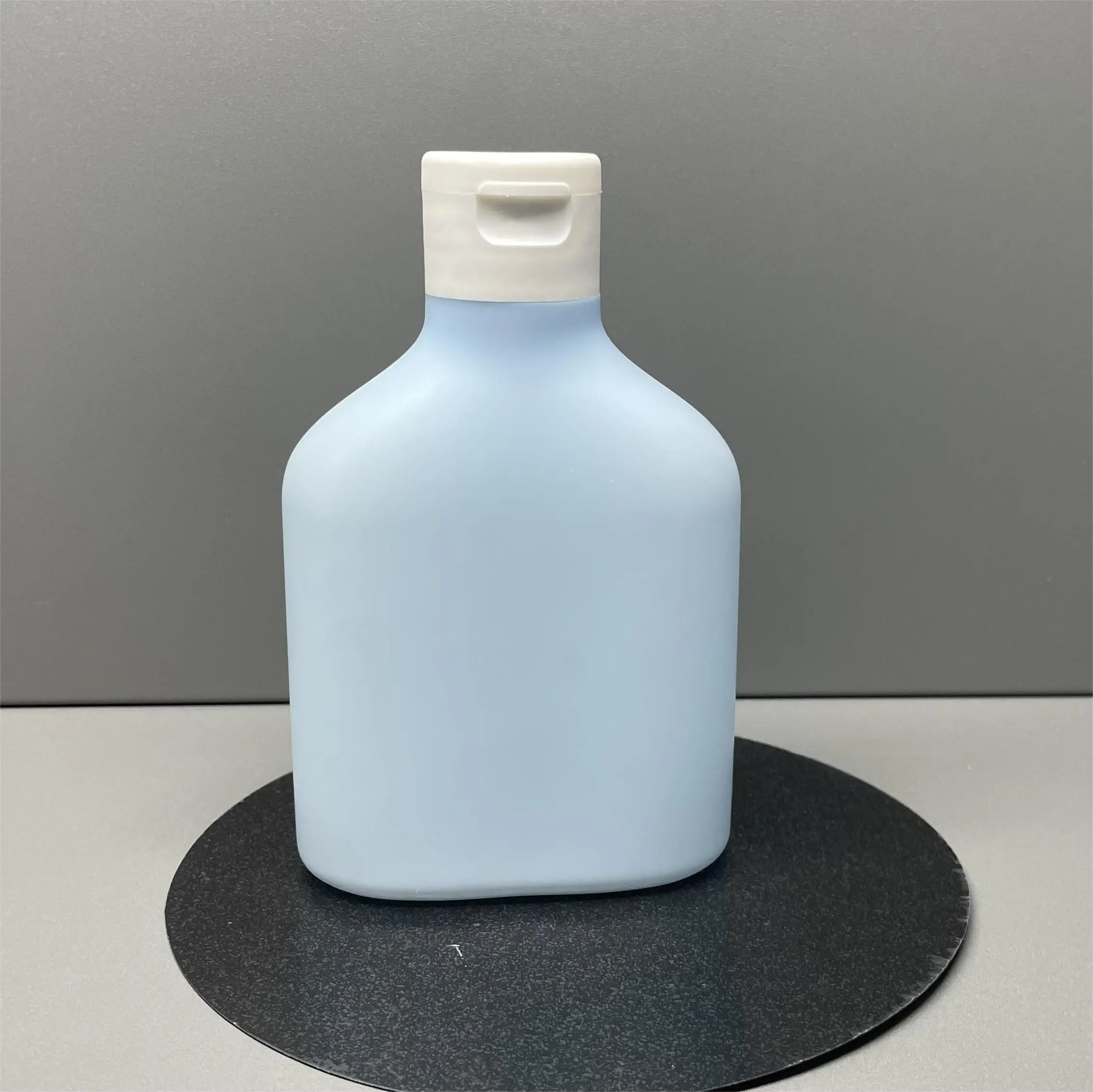 Plastic Custom HDPE Squeeze Bottle 100ml Flip Cap Shower Gel Cosmetic ...
