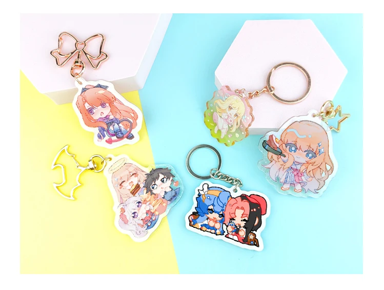 Custom Printed Hologram Acrylic Charms Make Your Own Design With Uv ...