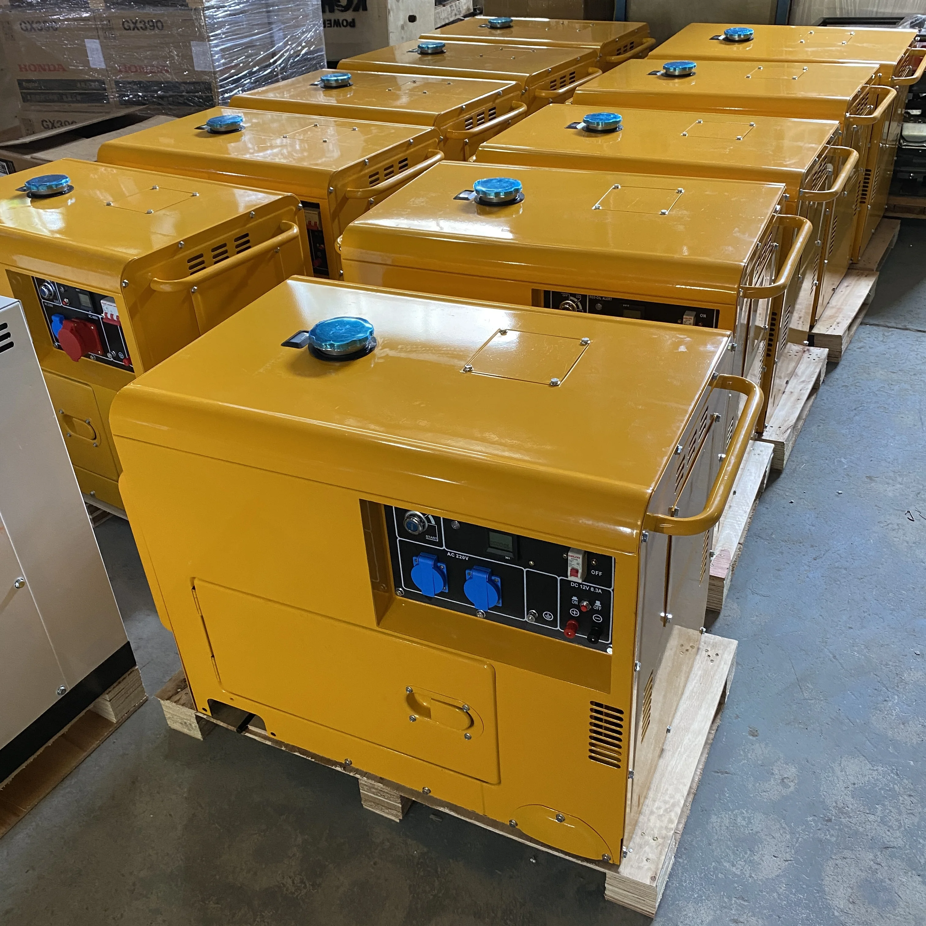 Welding Generator Diesel Welder Turbine 5kva 20kva Mikano 20kw Set ...