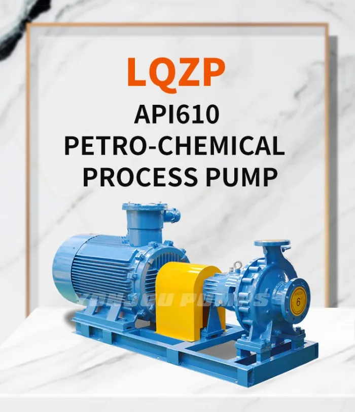 API 610 Oh2 Petrochemical Process Pump - Standard Centrifugal