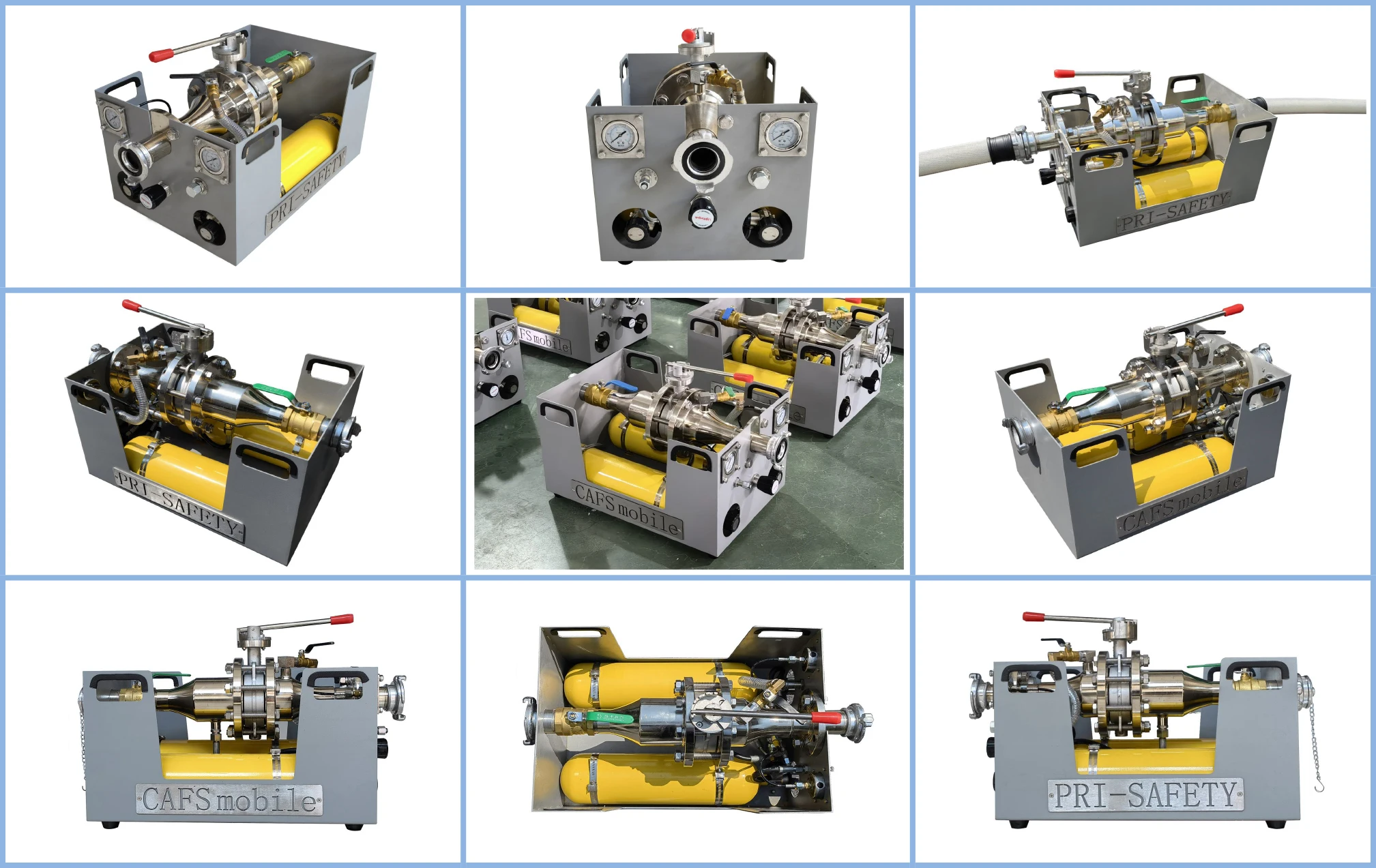 Portable Foam Proportional Mixer - Compressed Air Foam System