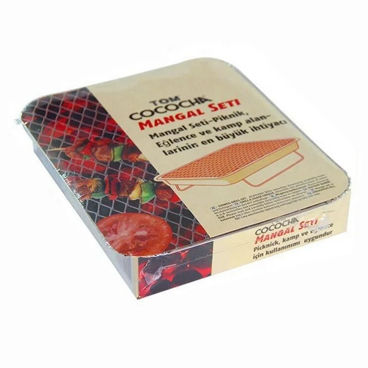 One Time Use Outdoor Portable Camping Disposable Grill Instant Bbq ...