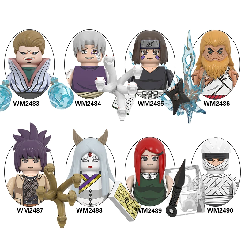 Japanese Animation BLEACH Figures mini Building Blocks Educational ...