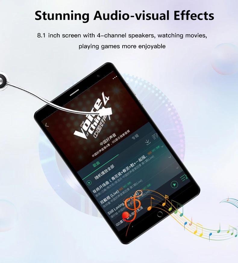 Tablet Pc 4G 5G 8 Inch Android WIFI Kids Cameras Tablet With Dual Sim ...