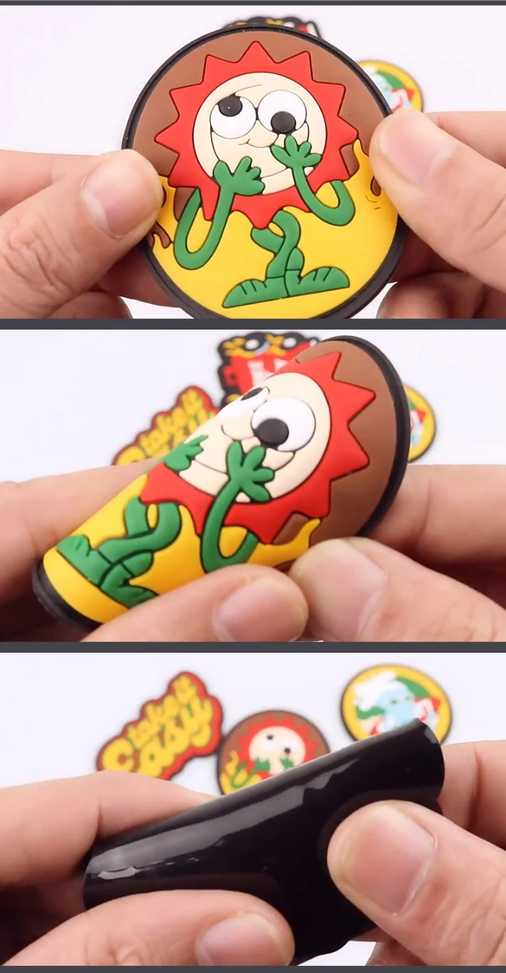 Custom Pvc 3d Silicon Label Wholesale Embossed Rubber Logo Clothing Tag ...