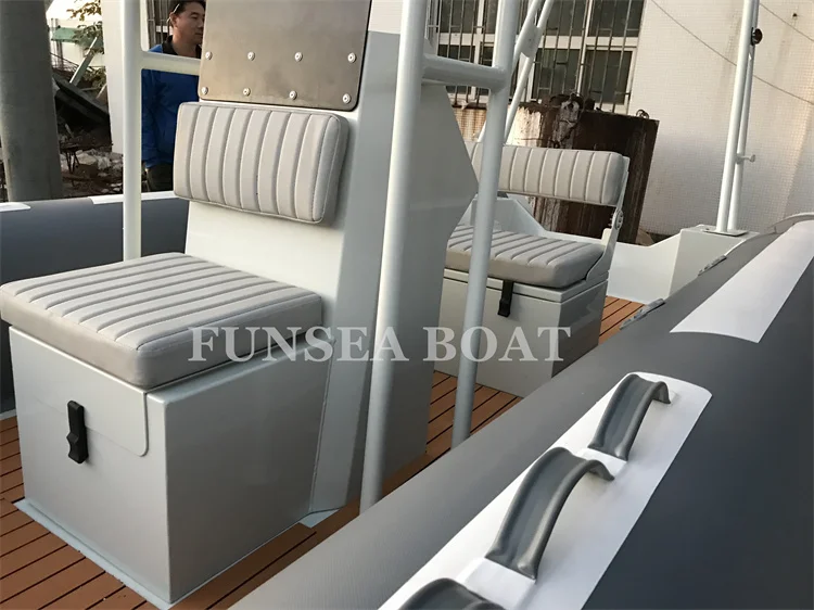 Good Quality 18ft 5.4m Gray 540 Deep V Bottom Hull Pvc Hypalon Air Tube ...