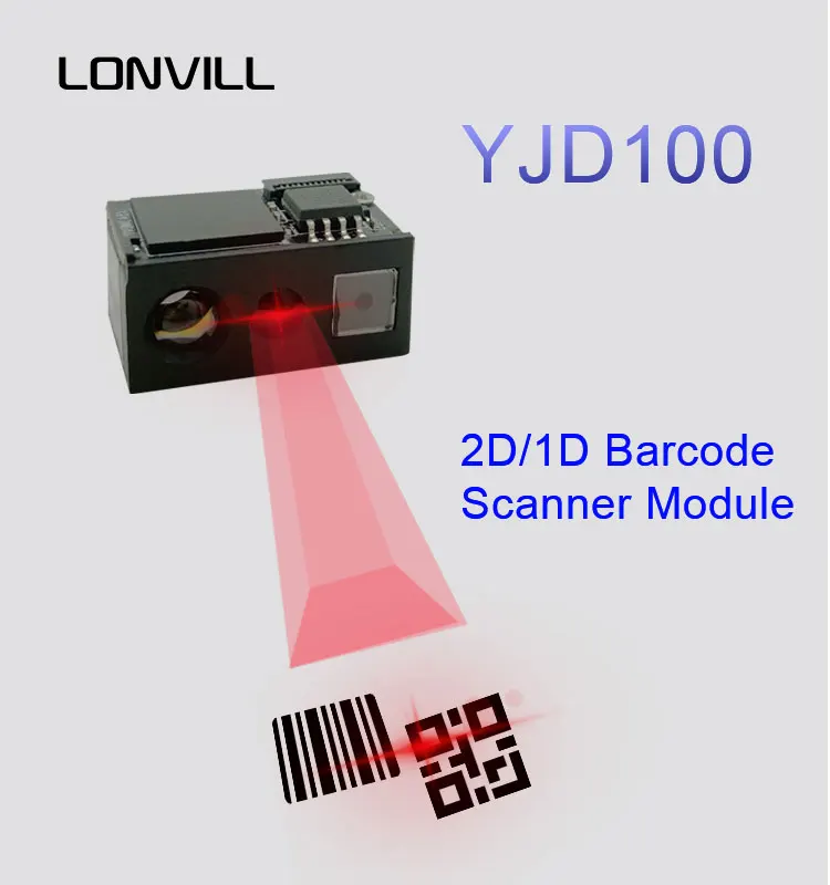 Customized Barcode Reader Module Data Matrix Barcode Scanner Module For