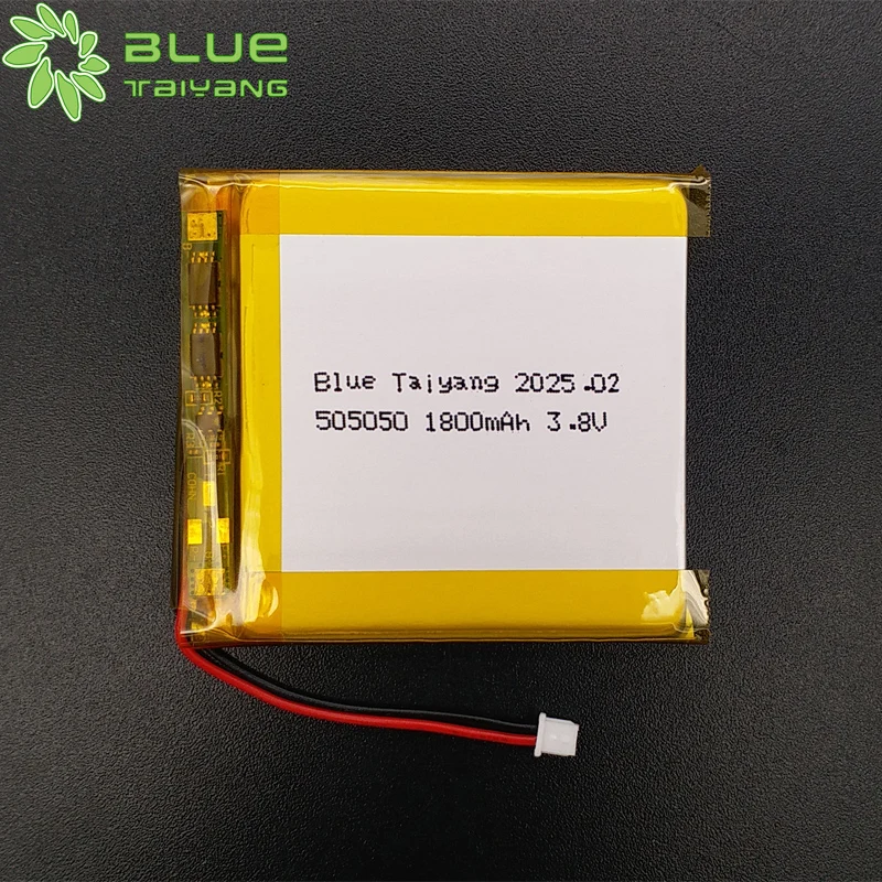 Batería de polímero de iones de litio azul Taiyang 505050 1800mAh ...