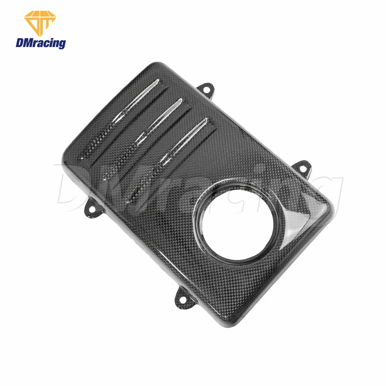 DM Style Carbon Fiber Center Engine Cover Air Intake For Ferrari F430 ...