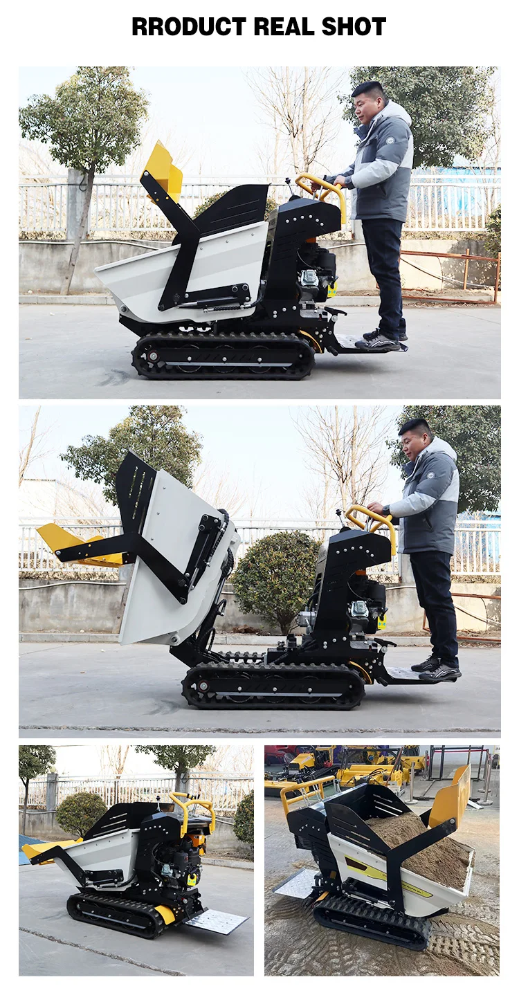 Chinese Garden Mini Crawler Dumper With Mini Site Dumper Mini ...