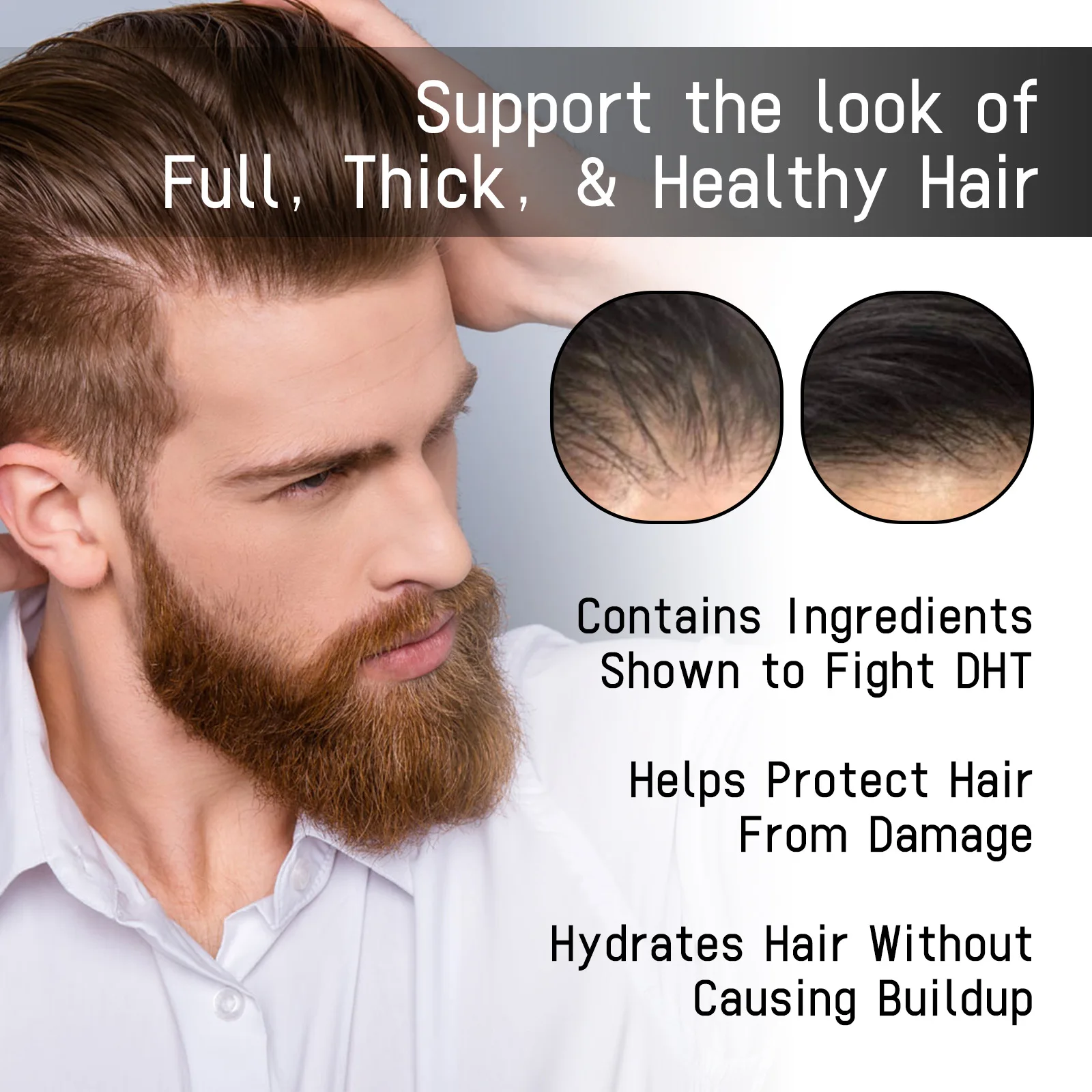 West&month Improves Hairline Density Strengthens Hair Nourishes Hair ...
