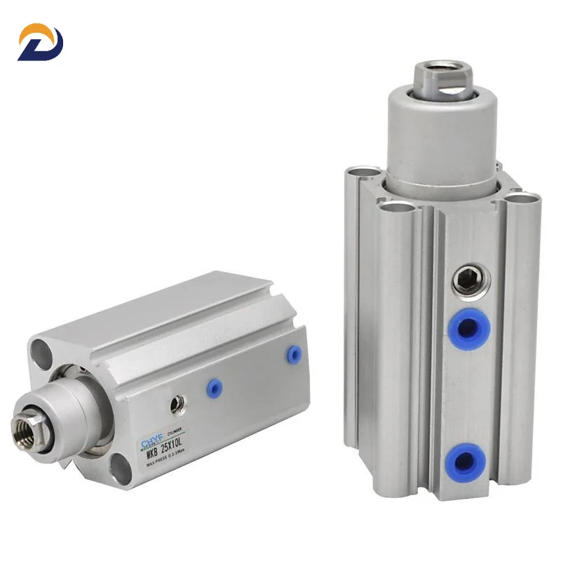 Mkb16/20l/32smc Pneumatic Rotary Clamping Down Press Cylinder Rotates ...