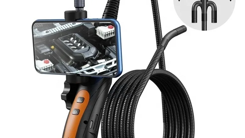 360 Degree Mechanical Steering Endoscope Wireless Wifi Can Turn Car ...
