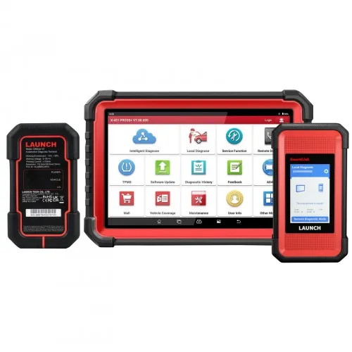 Launch X431 PRO3S+ V5.0 with X431 SmartLink C 2.0 Heavy Duty Module ...