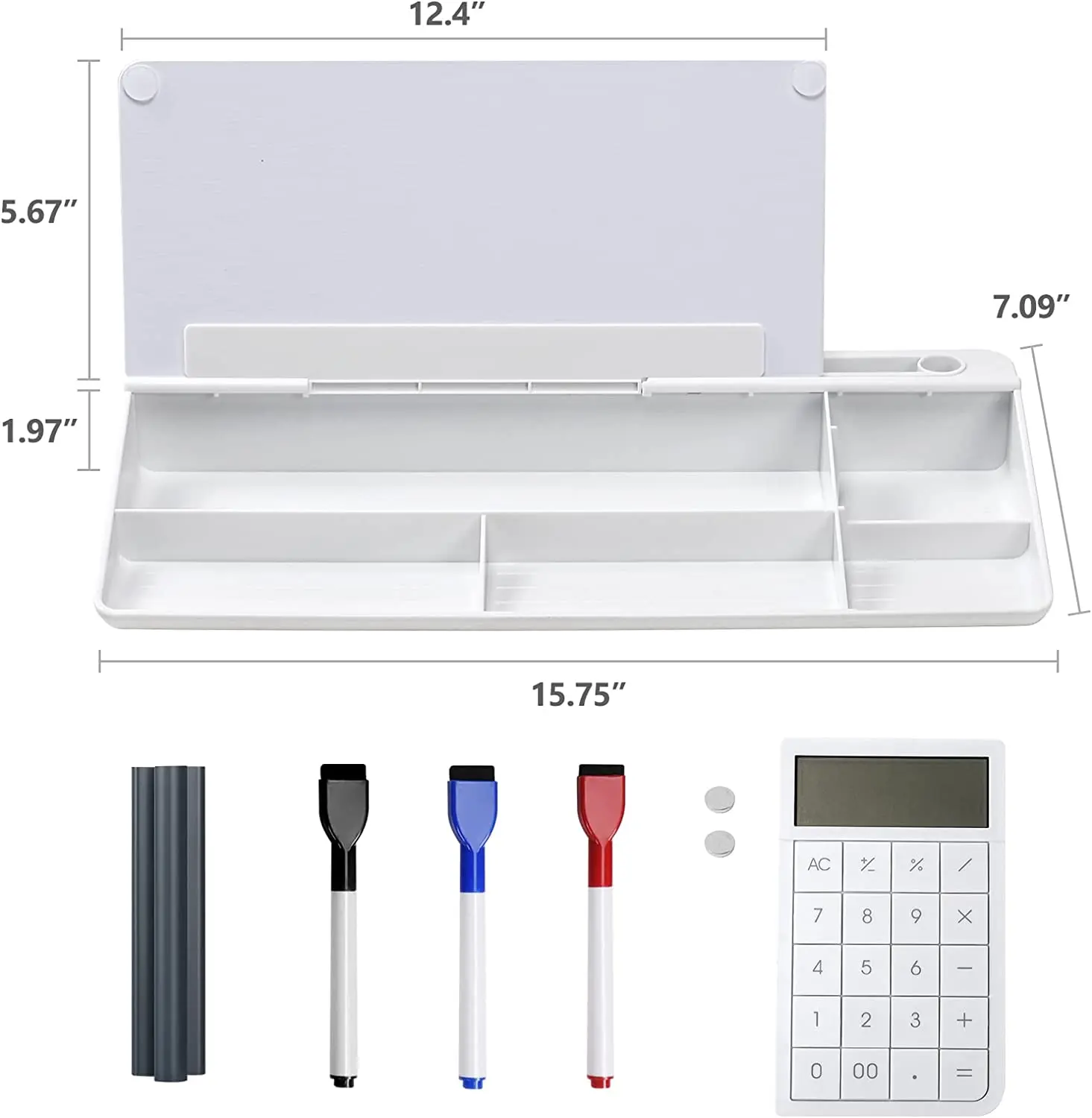 Desk Organizers With Accessories For Office Home,School Small Glass ...