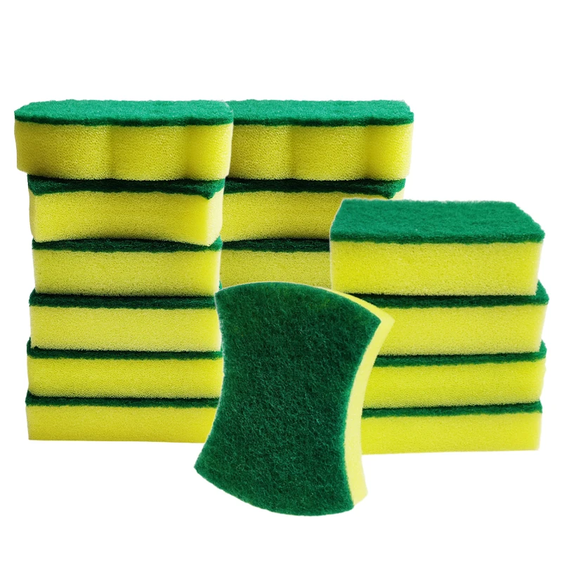 DS1611 Non-Scratch Dish Scrub Sponges Kitchen Dish Sponges for Washing ...
