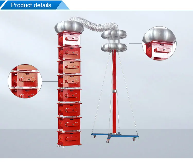 UHV-H360kVA/360kV High Voltage Hipot test Cable Variable Frequency ...