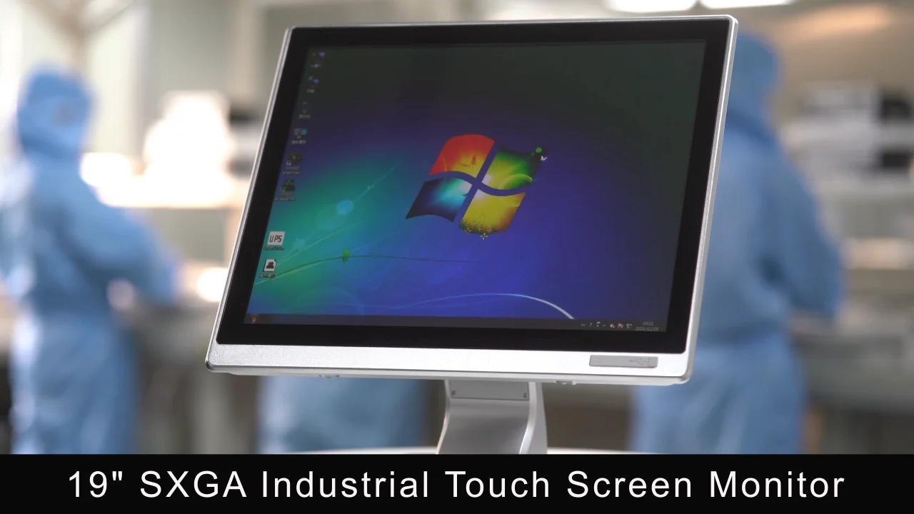 Ethercat Ip65 Rugged Industrial Lcd Display Open Frame 19 Inch ...