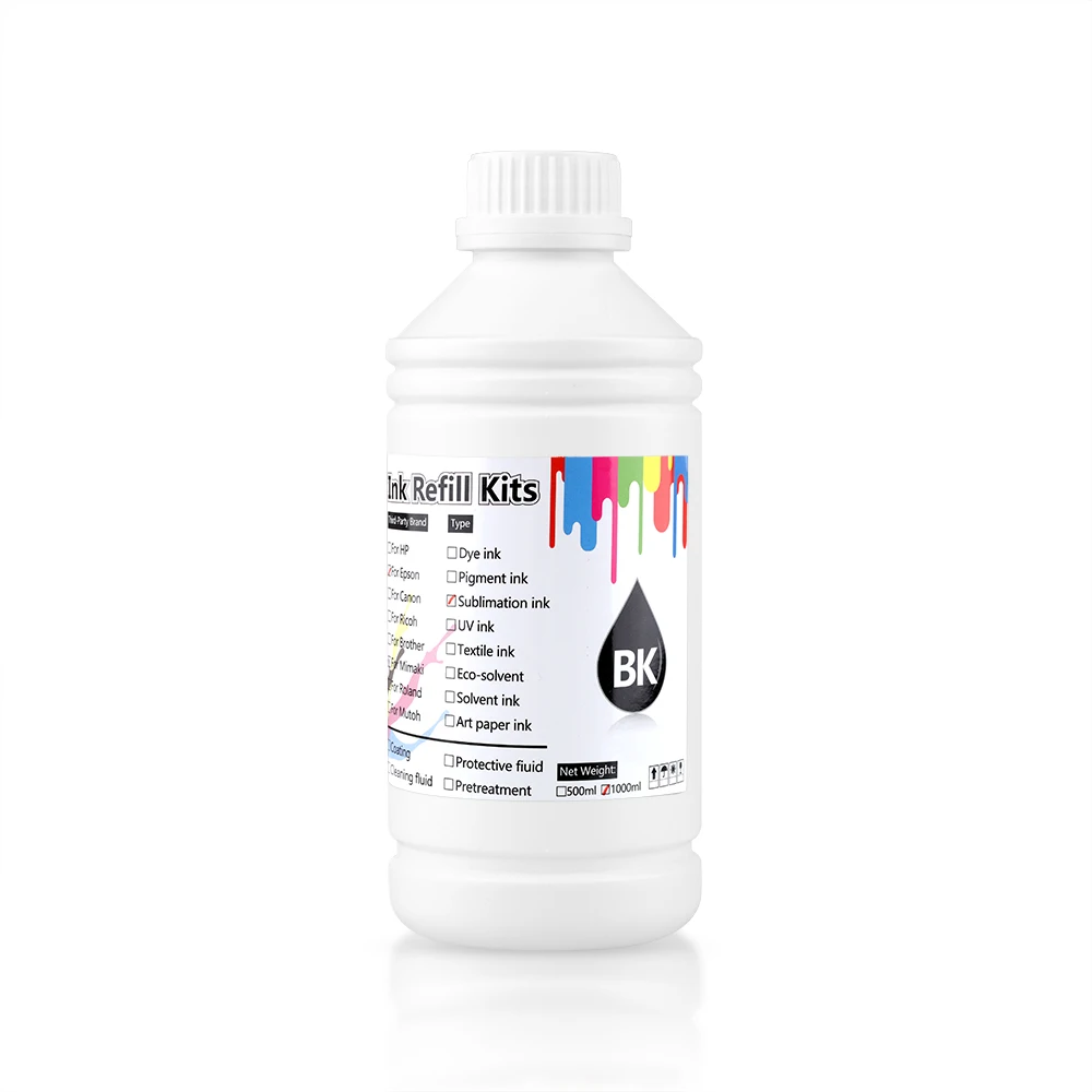 Supercolor 1000ml/bottle 4 Colors Pigment Ink for Epson TM C3500