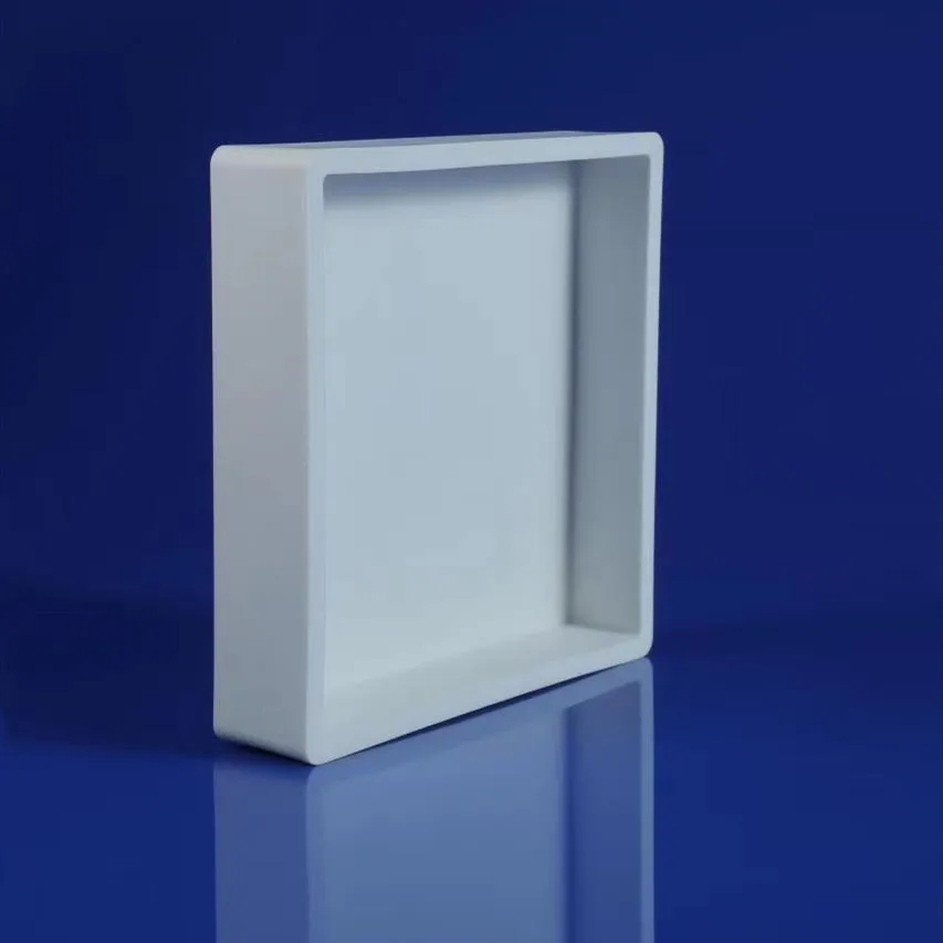 Refractory Metallurgical 99% Alumina Ceramic Crucible For Melting And ...