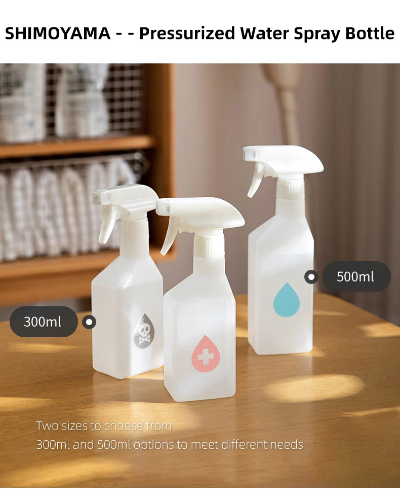 Shimoyama 10/16 Oz 청소 해결책,물,자동 선발,또는 목욕탕을 위한 빈 재사용할 수 있는 플라스틱 살포 병 - Buy 플라스틱 스프레이 병 화학,스프레이 병 ...