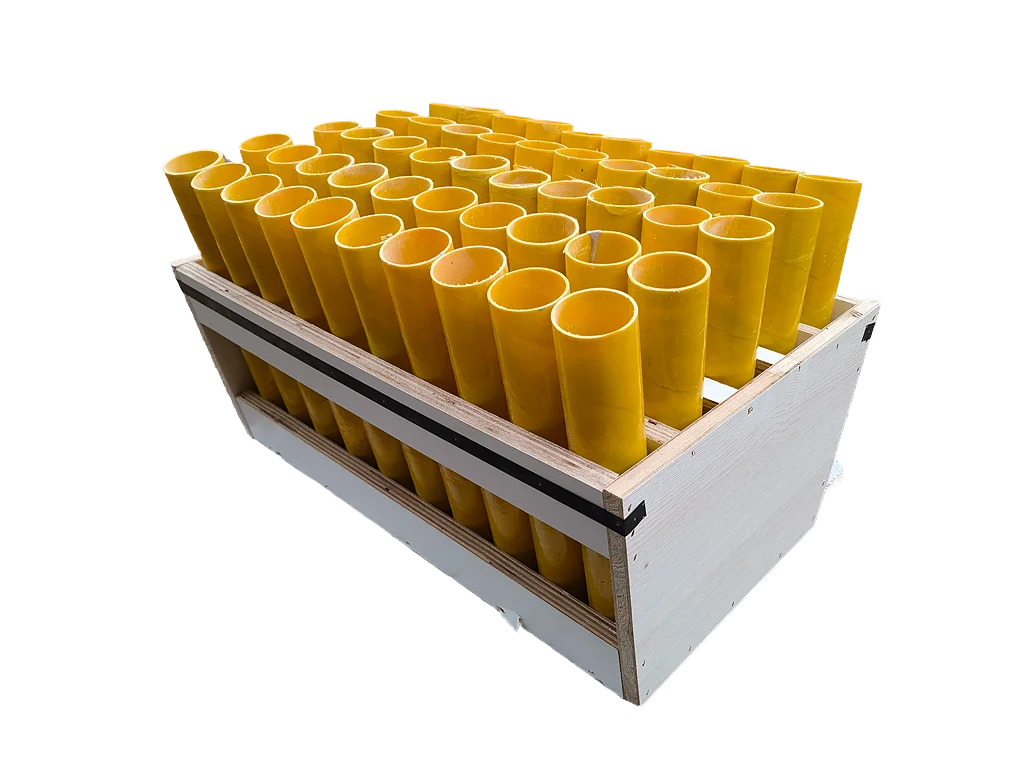 1.75 "fireworks Mortar Frame With 50 Fixed Angle Brackets Wedding Party ...