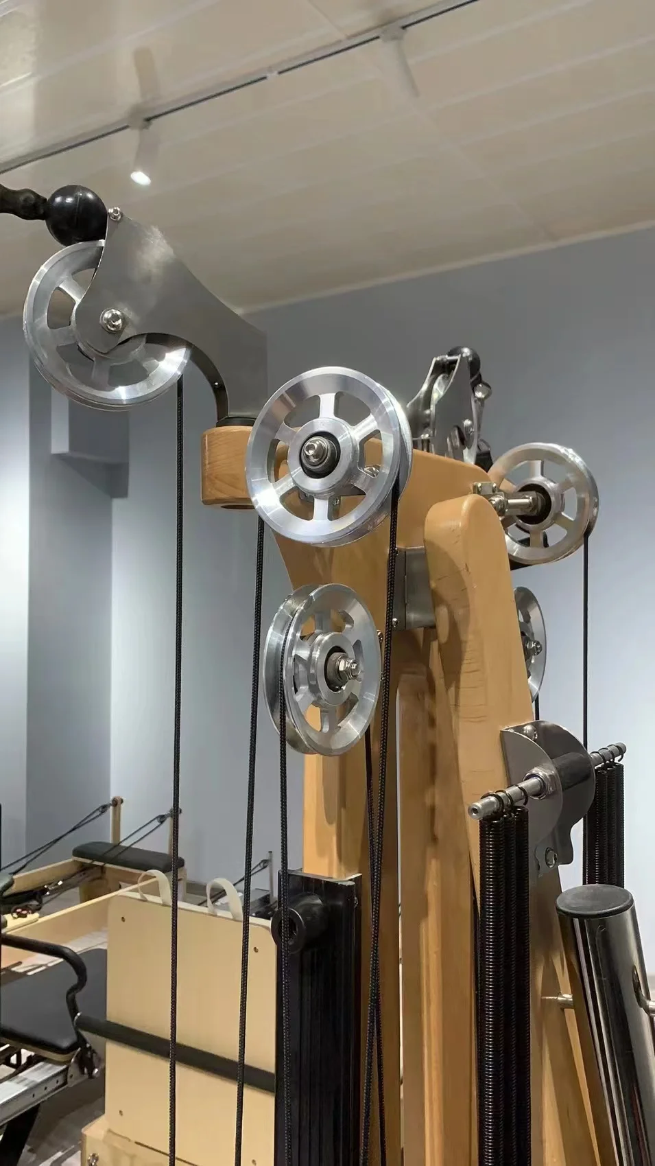 Pulley Pilates Reformers Stem Gyro Pulley Tower Stretch Body Pulley ...