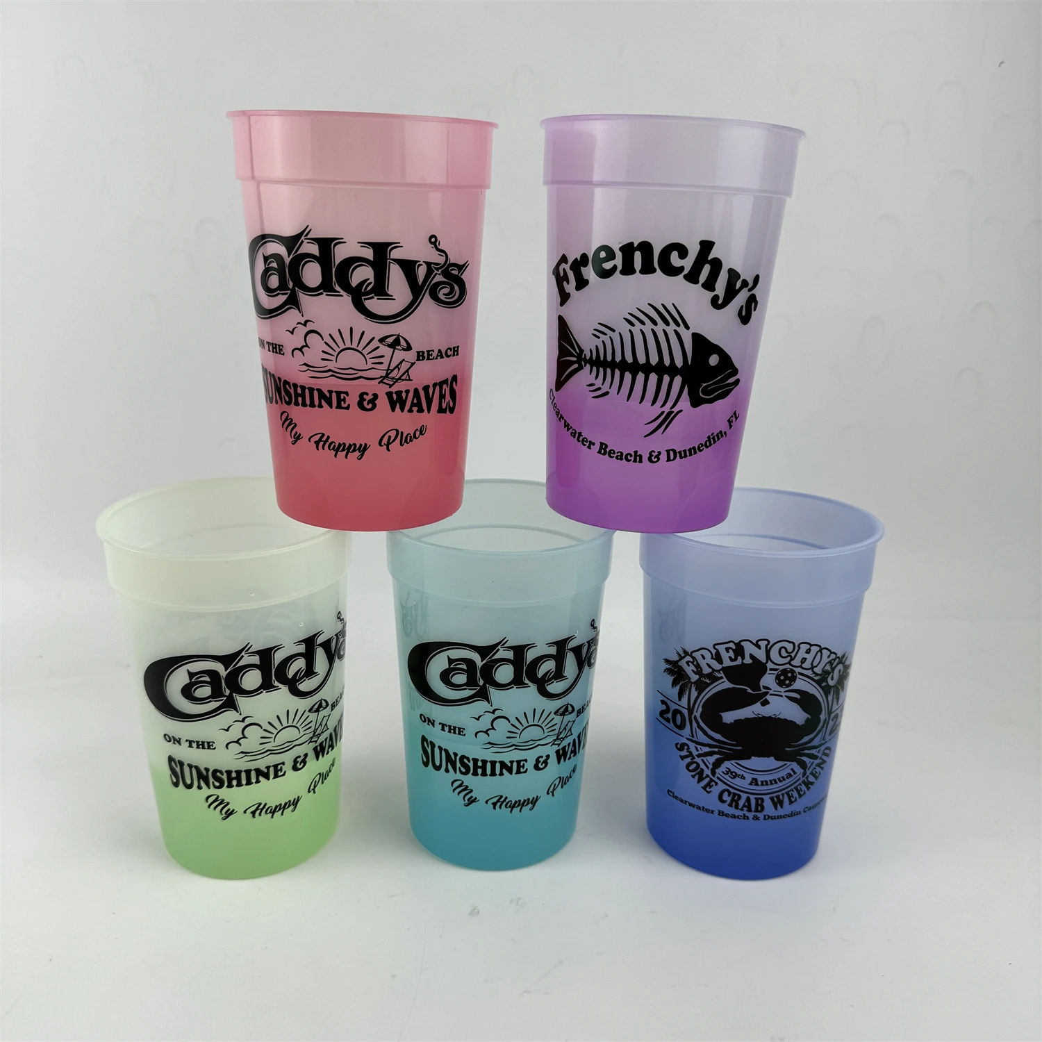 Promotion gift 12oz 16oz 32oz Personalized Cold Matte custom logo ...
