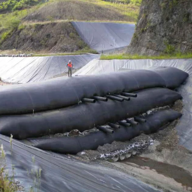 Dewatering Tube Geotextile Tube Sand Bag Geotube For Breakwater ...