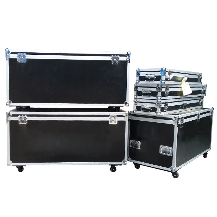 Factory Special 65 Inch Lcd Tv Flight Case Black Aluminum Wheels ...