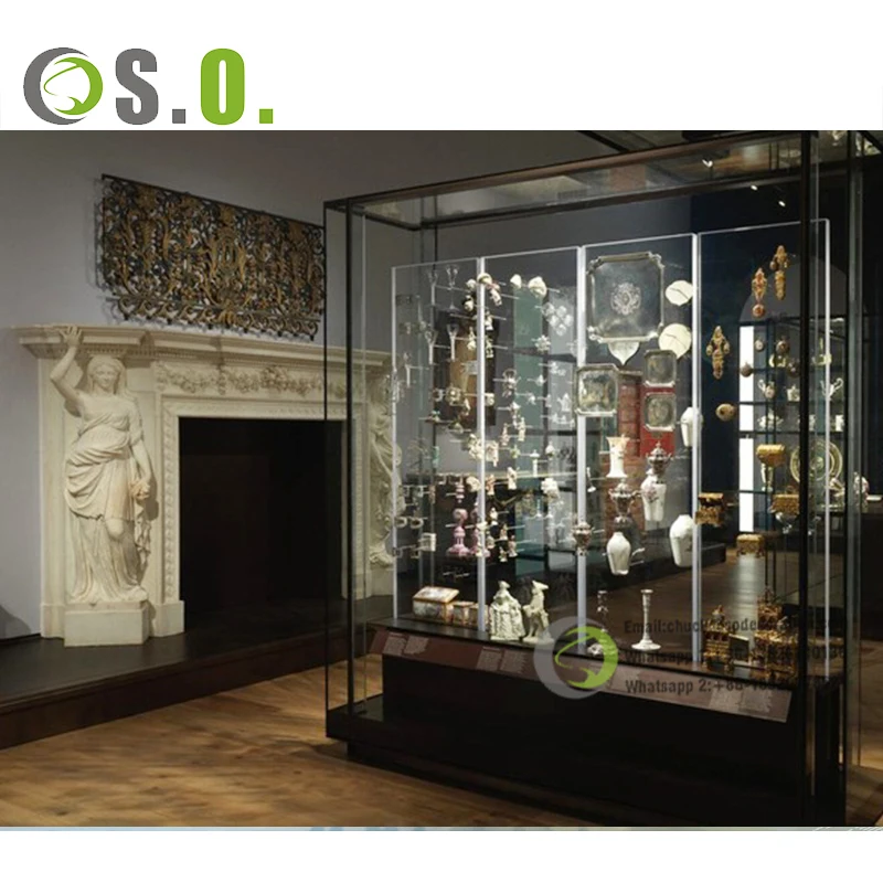 Museum Display Cabinets - Customized Glass Showcases