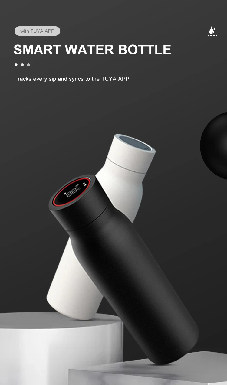 Smart Water Bottle - Track Your Drinking Data & Stay Hydrated