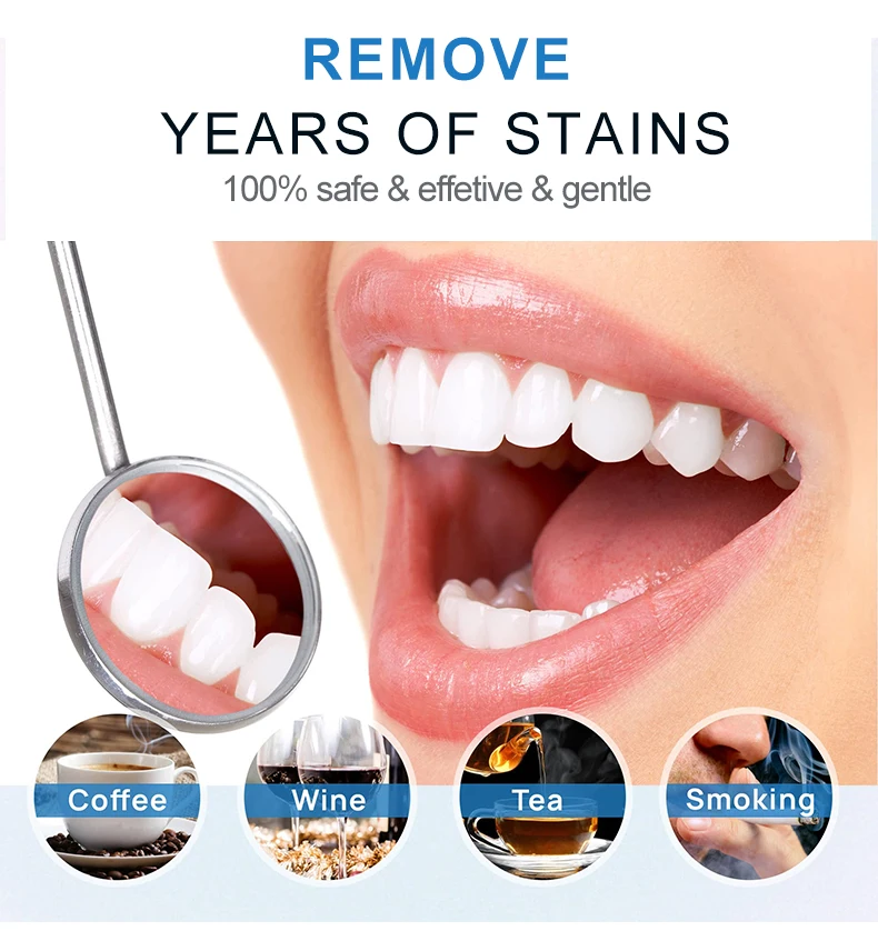 Custom Logo Home Use Wireless Teeth Whitening Kits