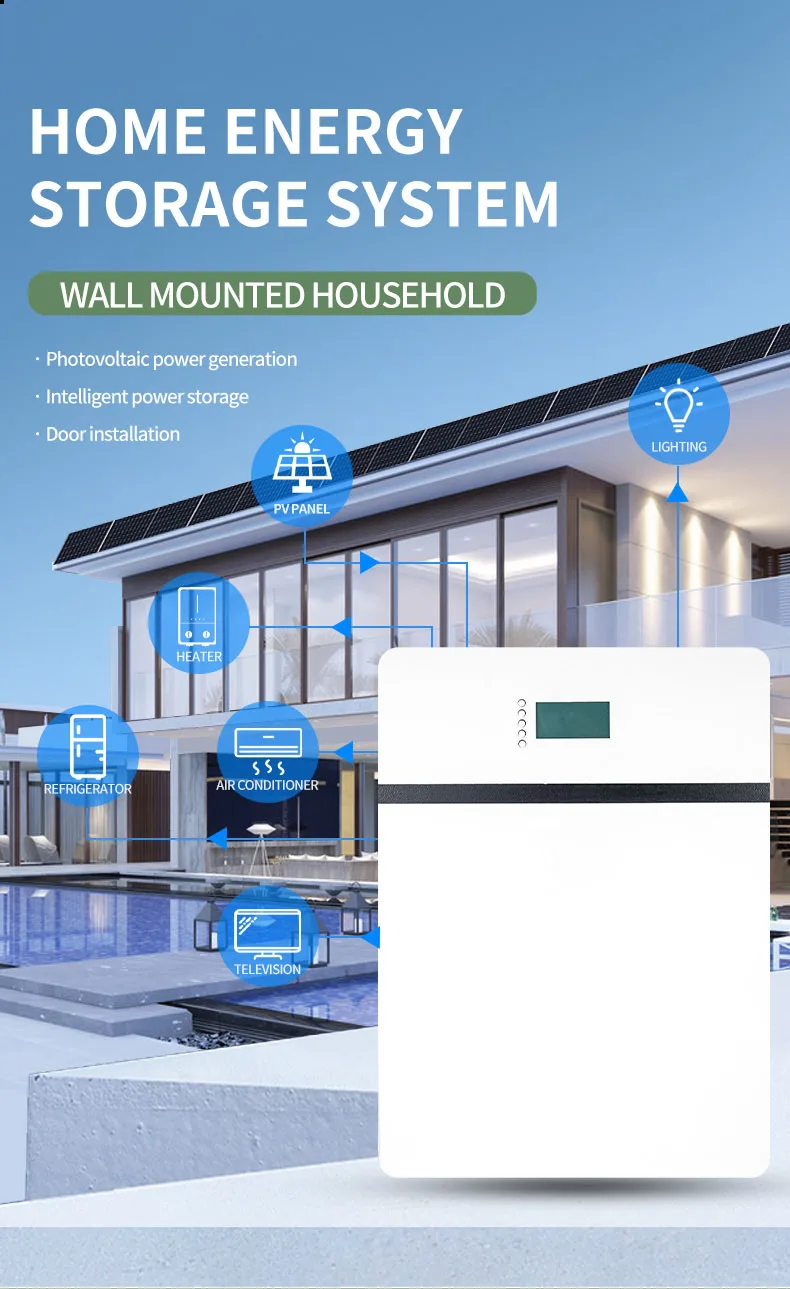 Energy Storage 48v100ah 200ah Power Wall Photovoltaic Energy Portable ...