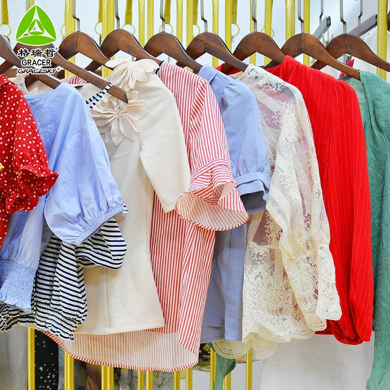 Shop High-Quality Used Clothing - Wholesale Cotton Blouses