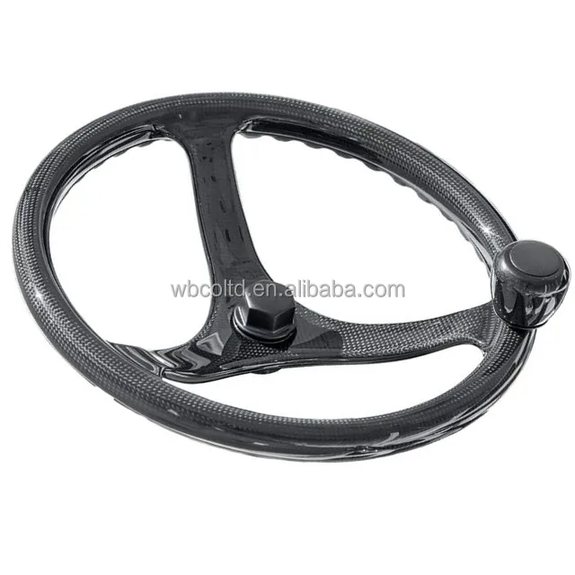 Carbon Fiber Power Steering Wheel For Boat And Yacht - Buy Carbon Fiber ...