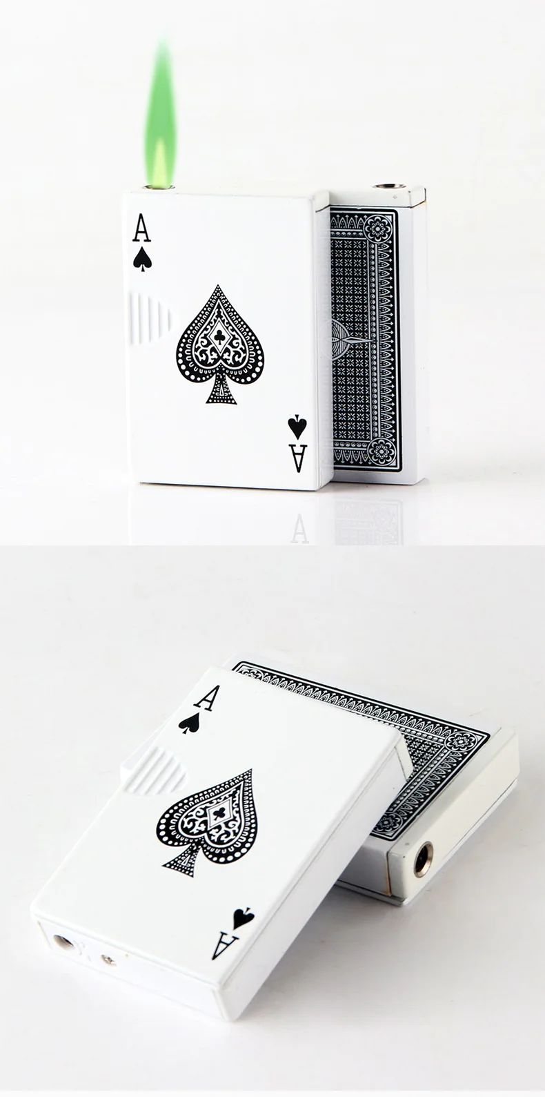 Wholesale Spades A Lighter Creative Jet Torch Turbo Lighter Playing ...
