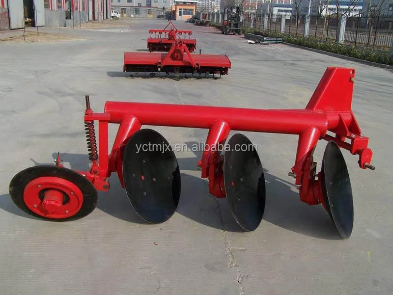 3 Point Tractor Mounted Tube Disc Plough,1lyx Series Pipe Disc Plough ...