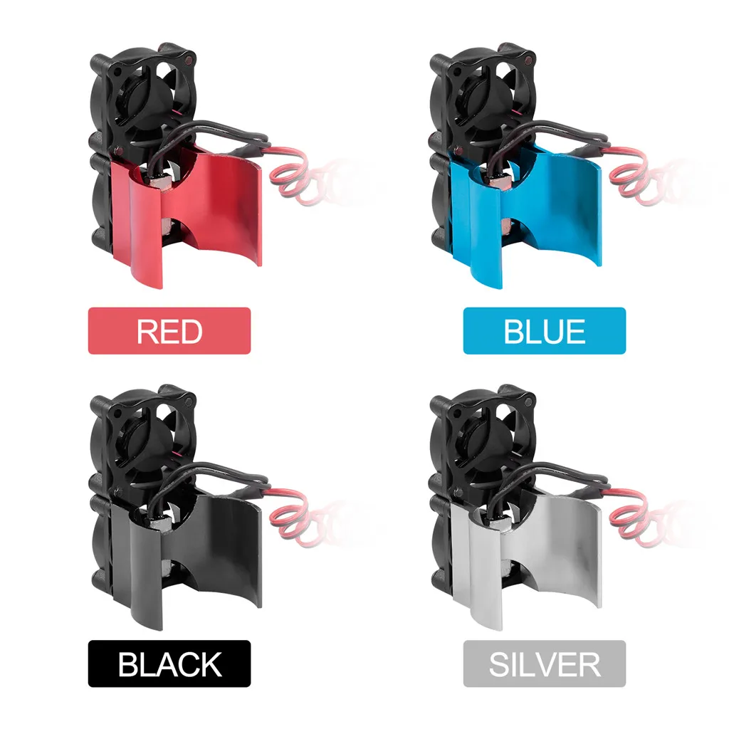 RC Motor Double Cooling Fans with Thermal Sensor for 540 Motors