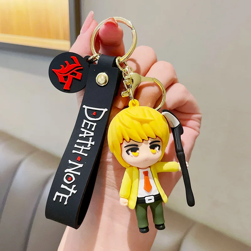 Wholesale Custom Japanese Anime Cute Death Note Figure Car Keyring Bag ...